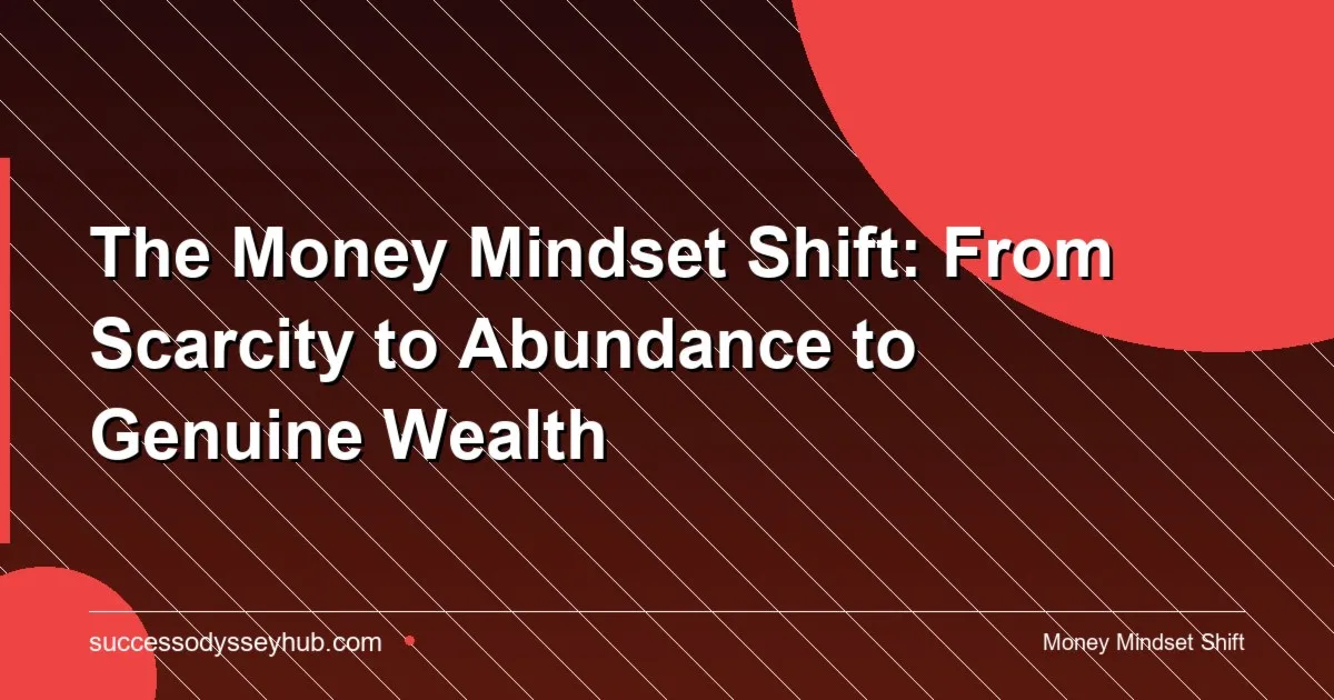 The Money Mindset Shift: From Scarcity to Abundance to Genuine Wealth